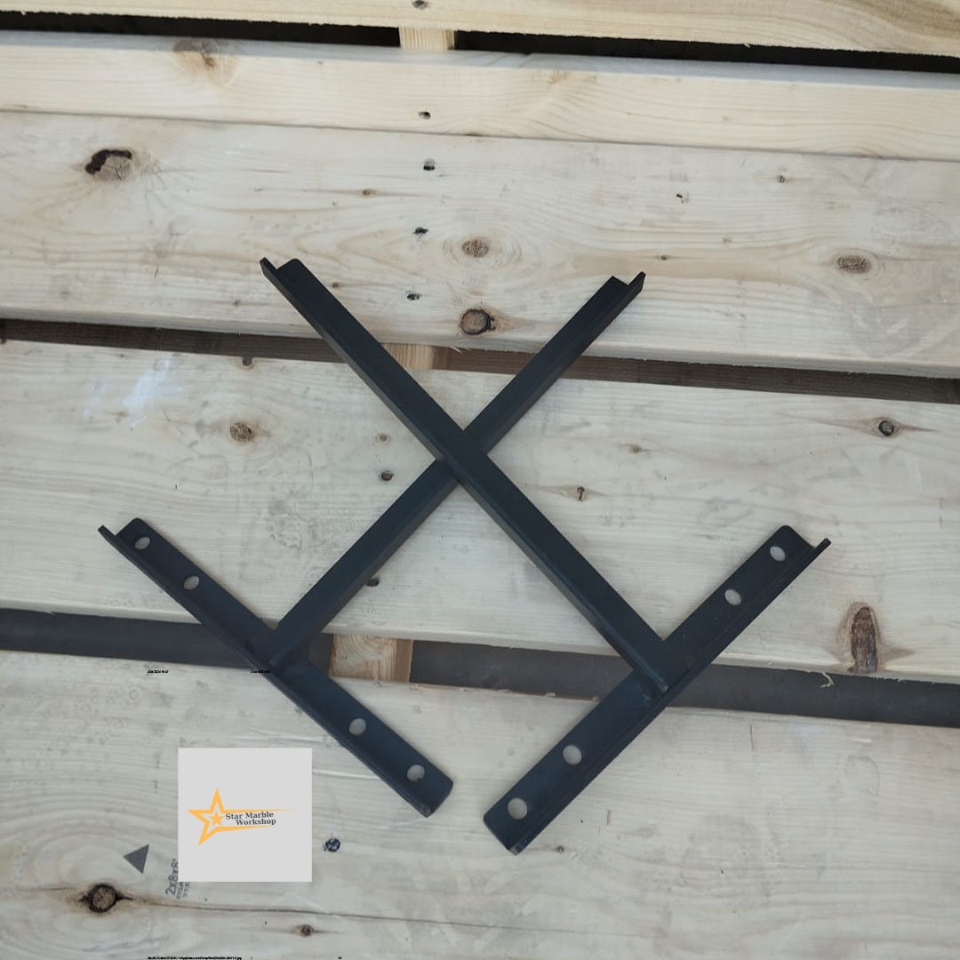 Ready to Ship Wall Mounted Sink Brackets - Steel Bracket - Wall Mounted ...