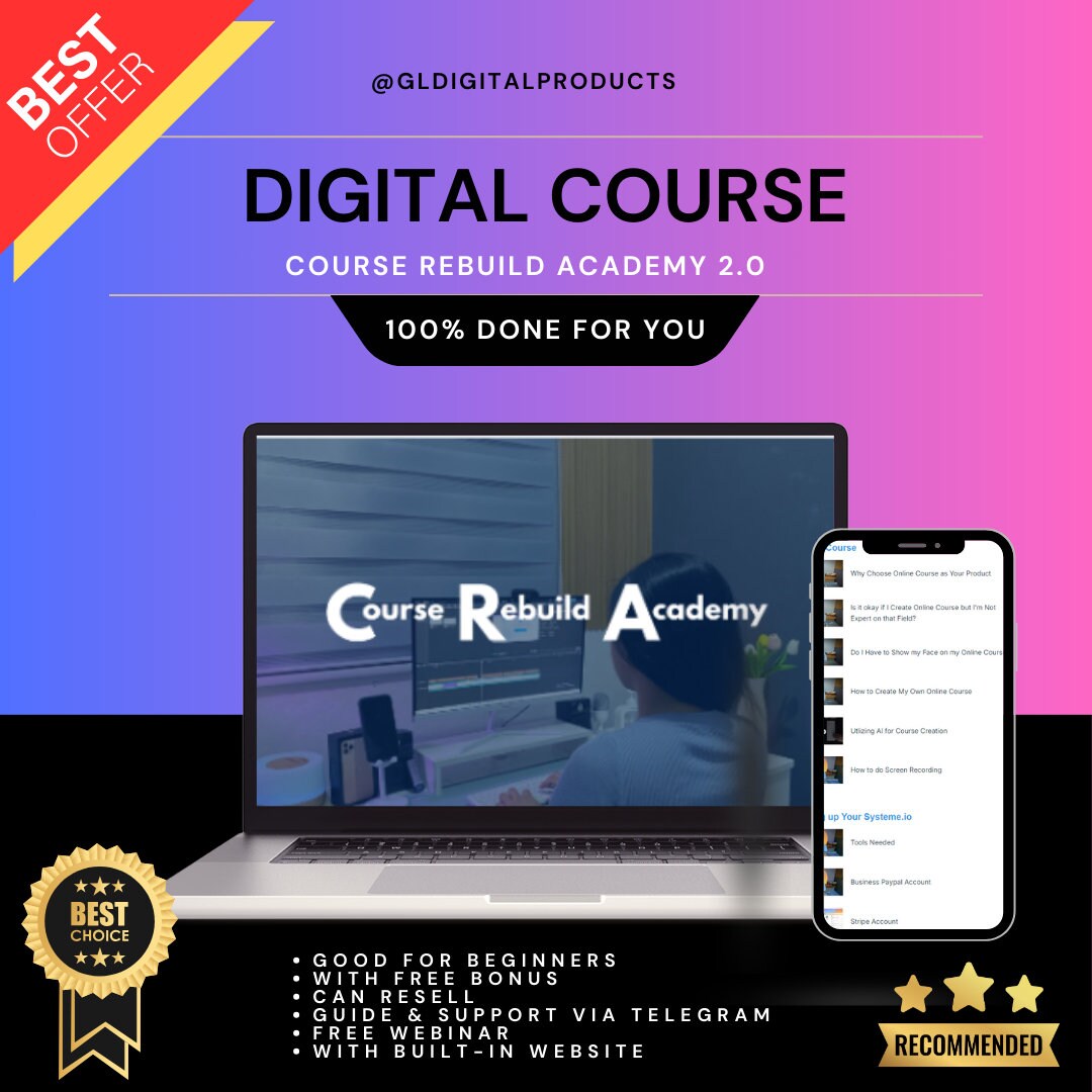 Complete Digital Course Creation Kit 2.0 With Master Resell Rights ...