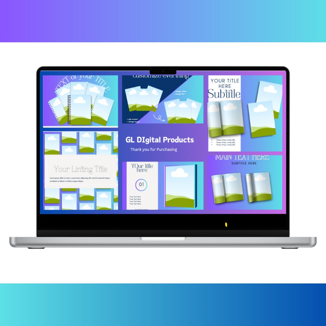 100+ Canva Mockup Templates Plus Bonuses - Etsy