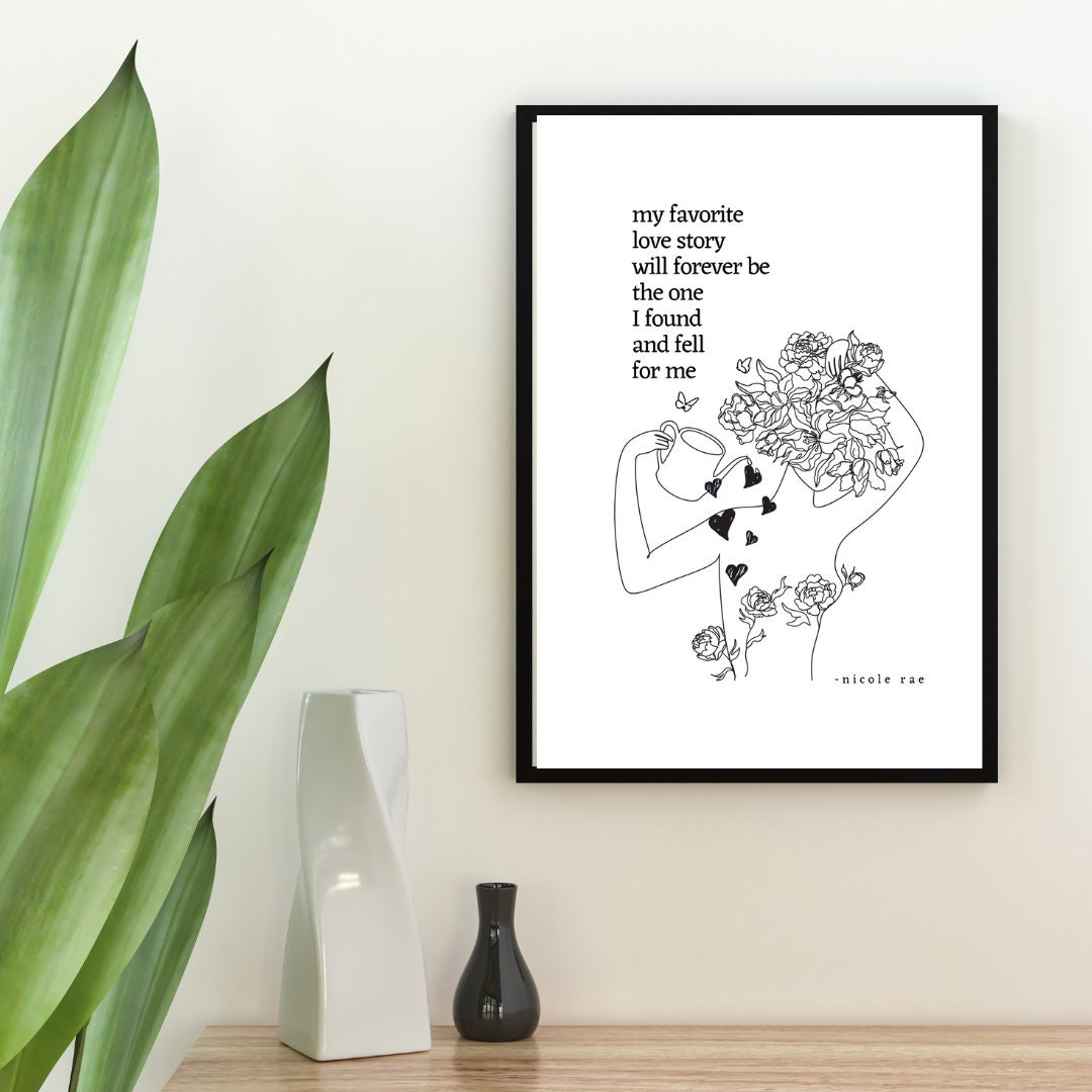 Three Poem Bundle, Poem Art, Printable Poetry, Wall Art, Digital ...