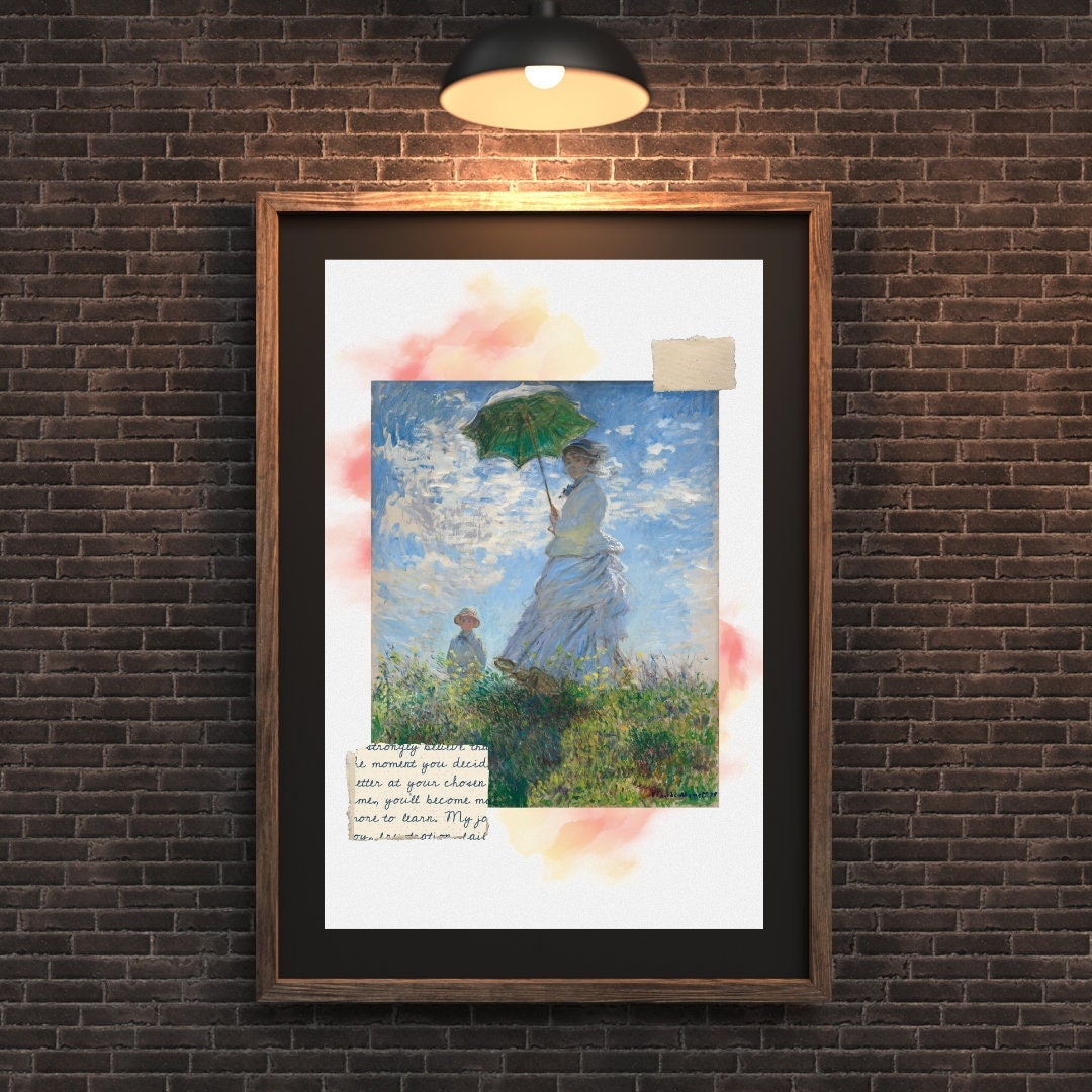 Monet Art Decor , Monet Wall Art , Living Room Wall Decor , Printable ...