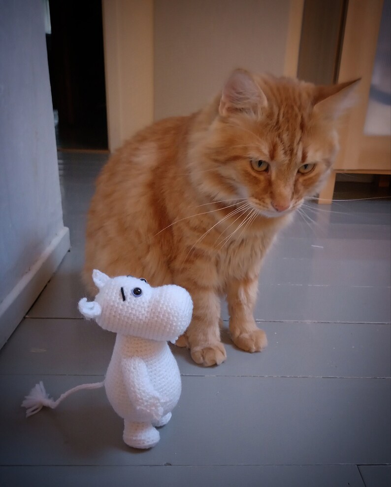 Moomin Crochet Pattern PDF Easy DIY Crochet Handmade Moomin Character ...