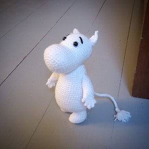 Moomin Crochet Pattern PDF, Easy DIY Handmade Moomin Character ...