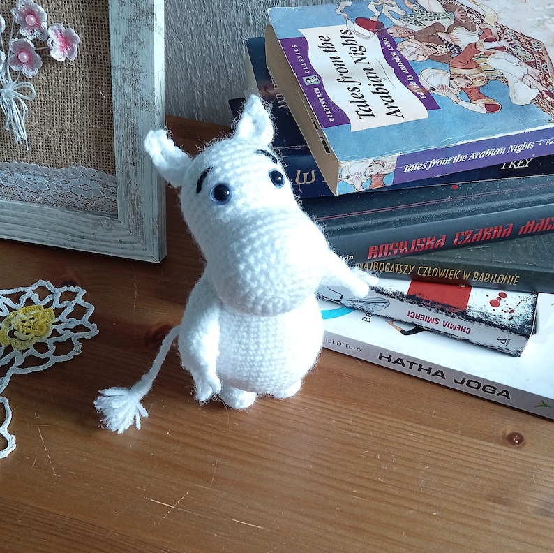 Moomin Crochet Pattern PDF, Easy DIY Handmade Moomin Character ...