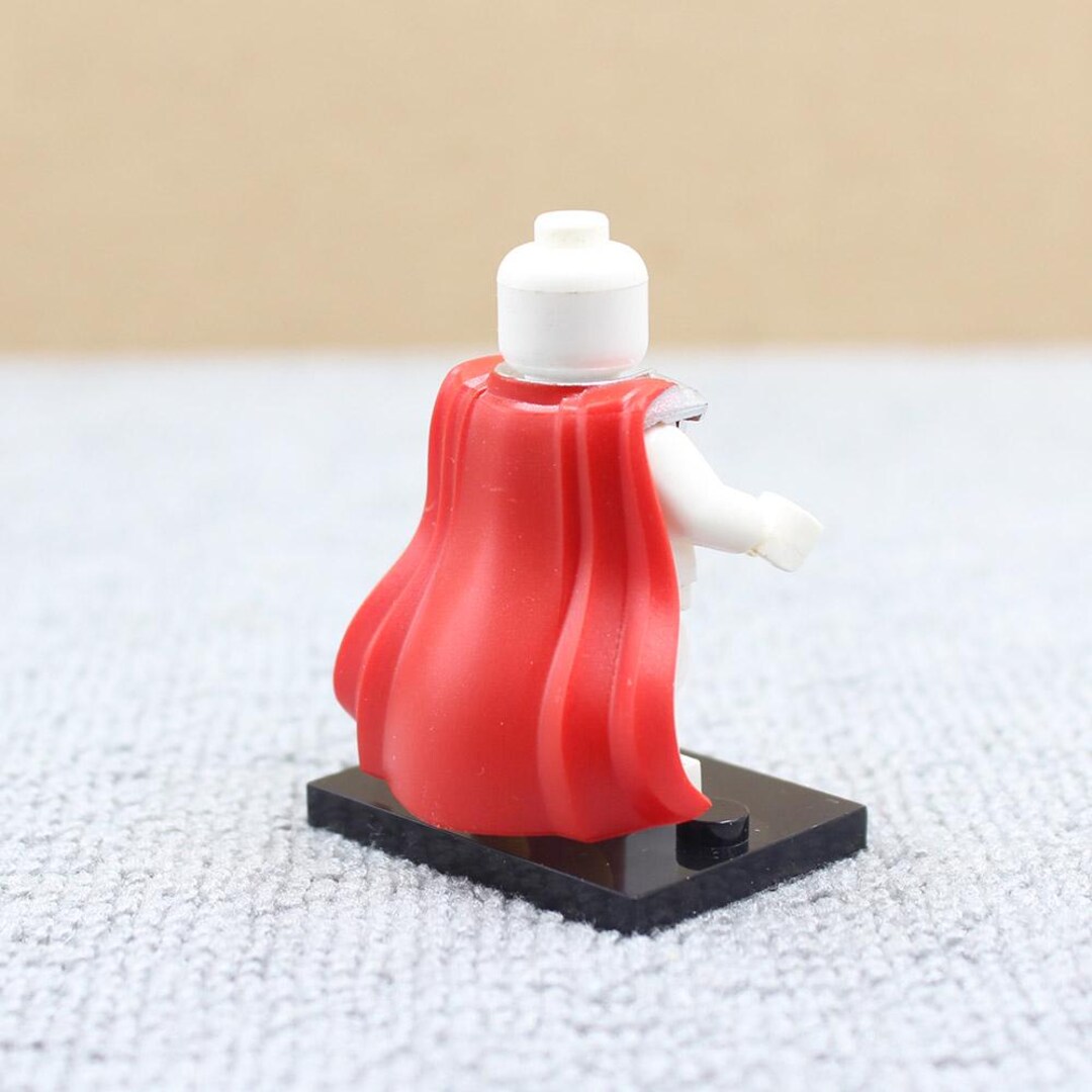 Custom Made Deluxe Super Hero Wizard Witch Hard Cape (red With Silver ...