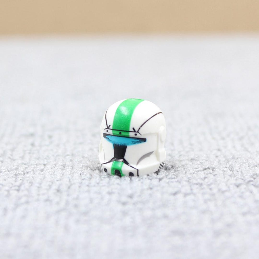 Custom Hand Made Sci-fi Delta Squad Battle Helmet - Minifigure Not ...