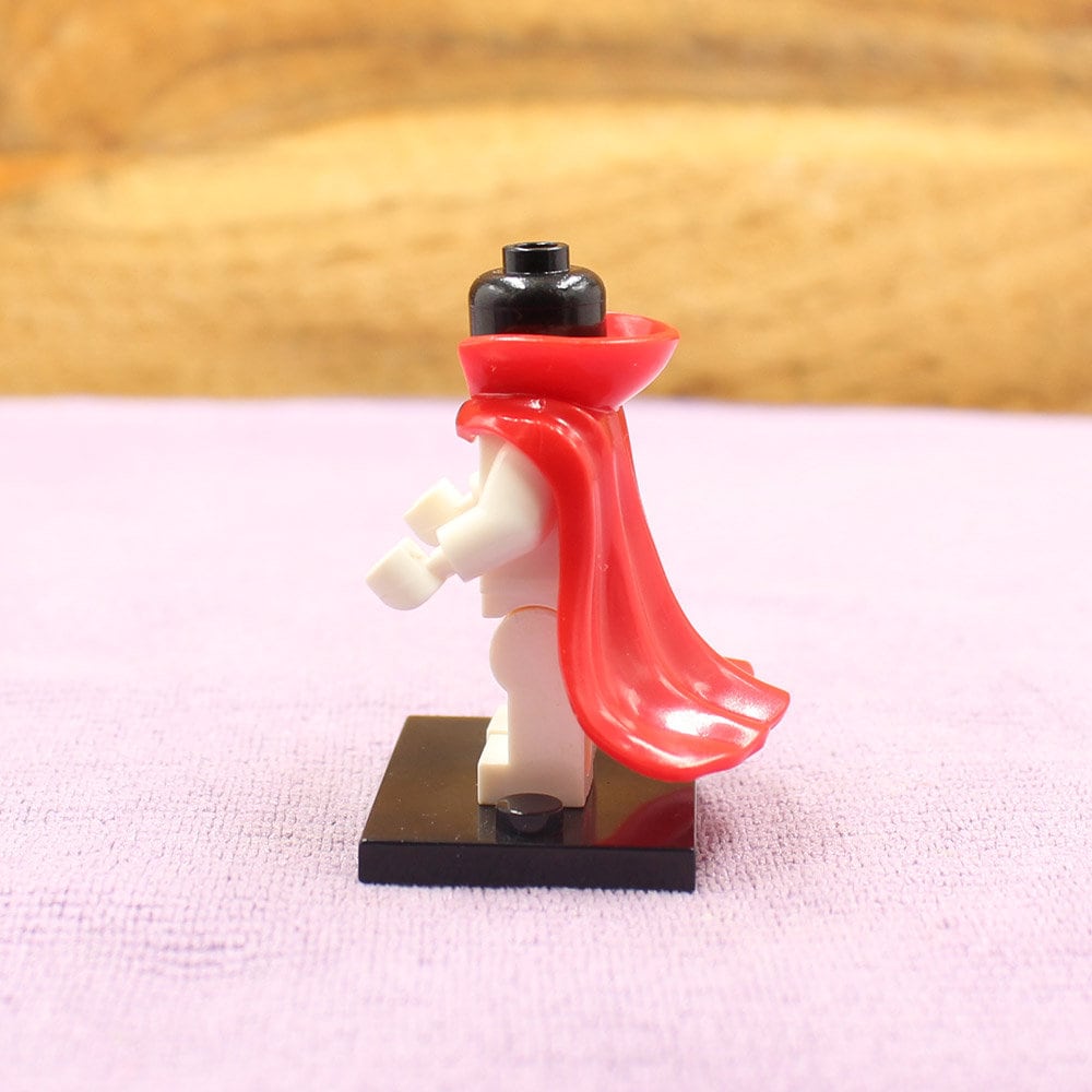 Custom Made Hard Cape red for Minifigure Minifigure NOT Included Rare ...