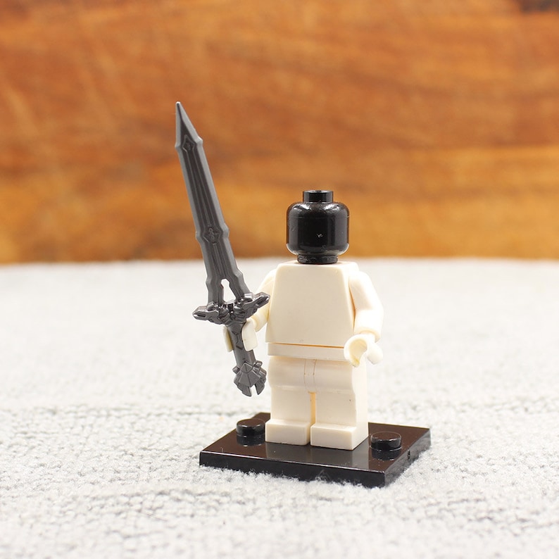 Custom Made High Quality Thorin Dwarf Sword Lot - Black - Minifigure ...