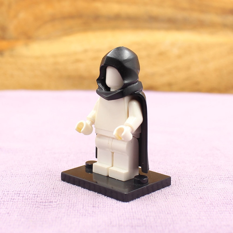 Custom Made Luxury Whole Body Hard Cape Robes With Hood (black ...