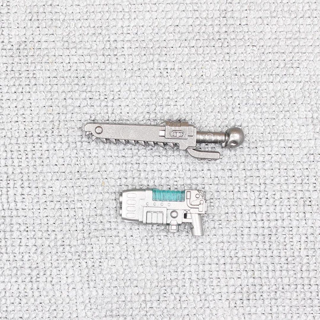 Custom Made Sci-fi Blaster Weapons Pack 2 PCS Lot - Minifigure NOT ...