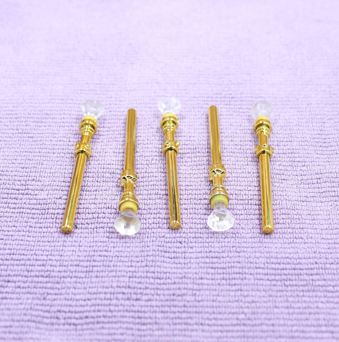 Custom Made Golden Chrome Scepter for Minifigure- Minifigure NOT ...