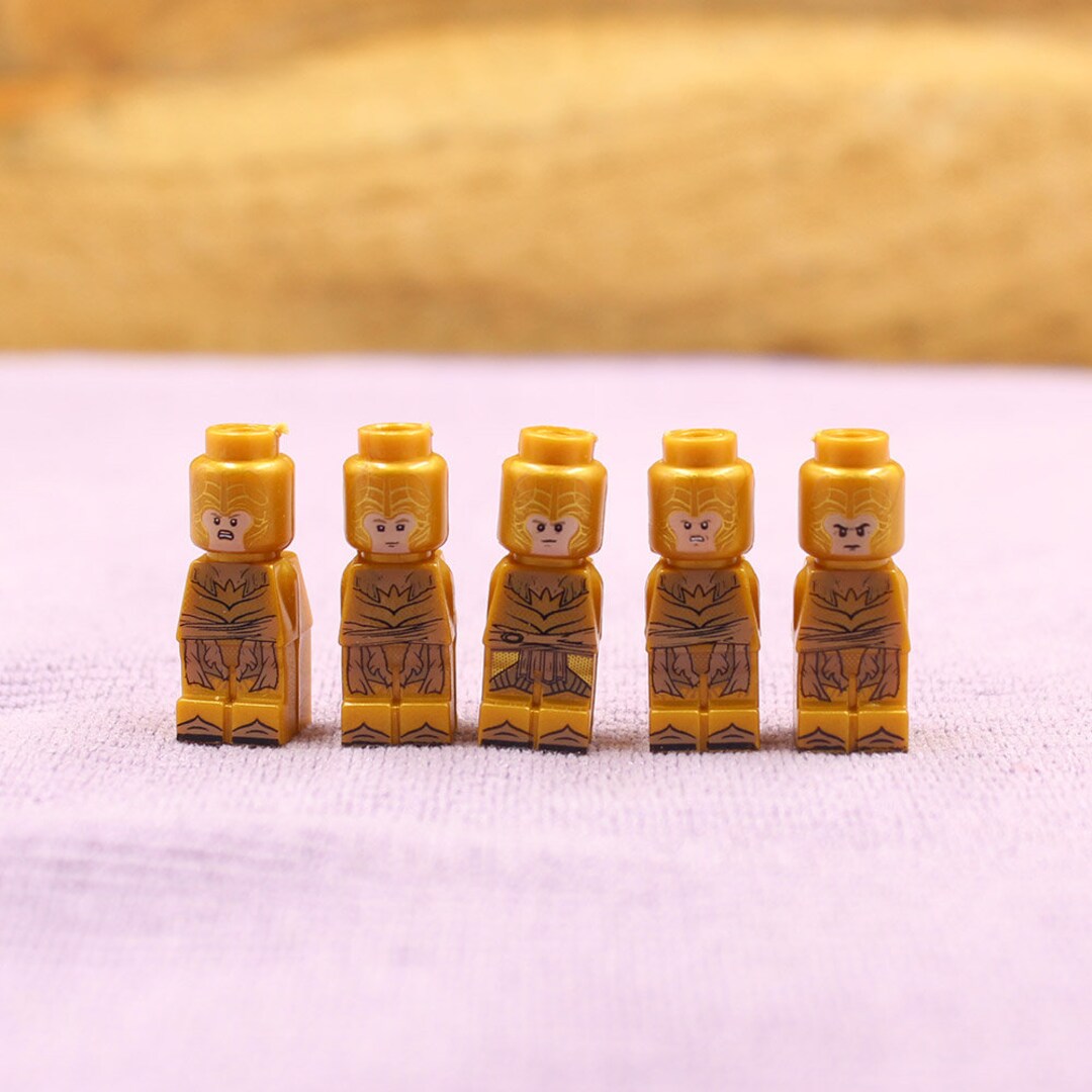 5-pack Medieval Knight Totem Mini Doll #1 - Minifigure NOT Included - Etsy