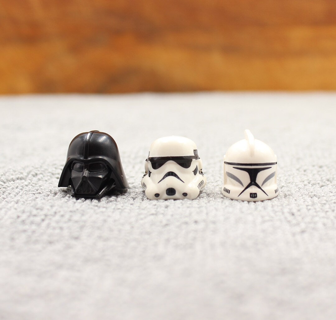 Custom Made Star Wars Mask Helmet - Minifigure NOT Included - Rare - Etsy