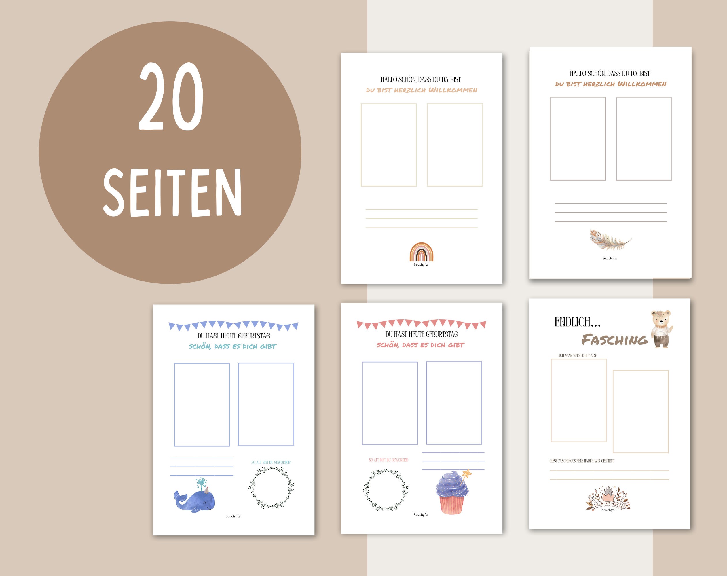 Portfolio Templates Celebrations Birthday Portfolio Portfolio ...