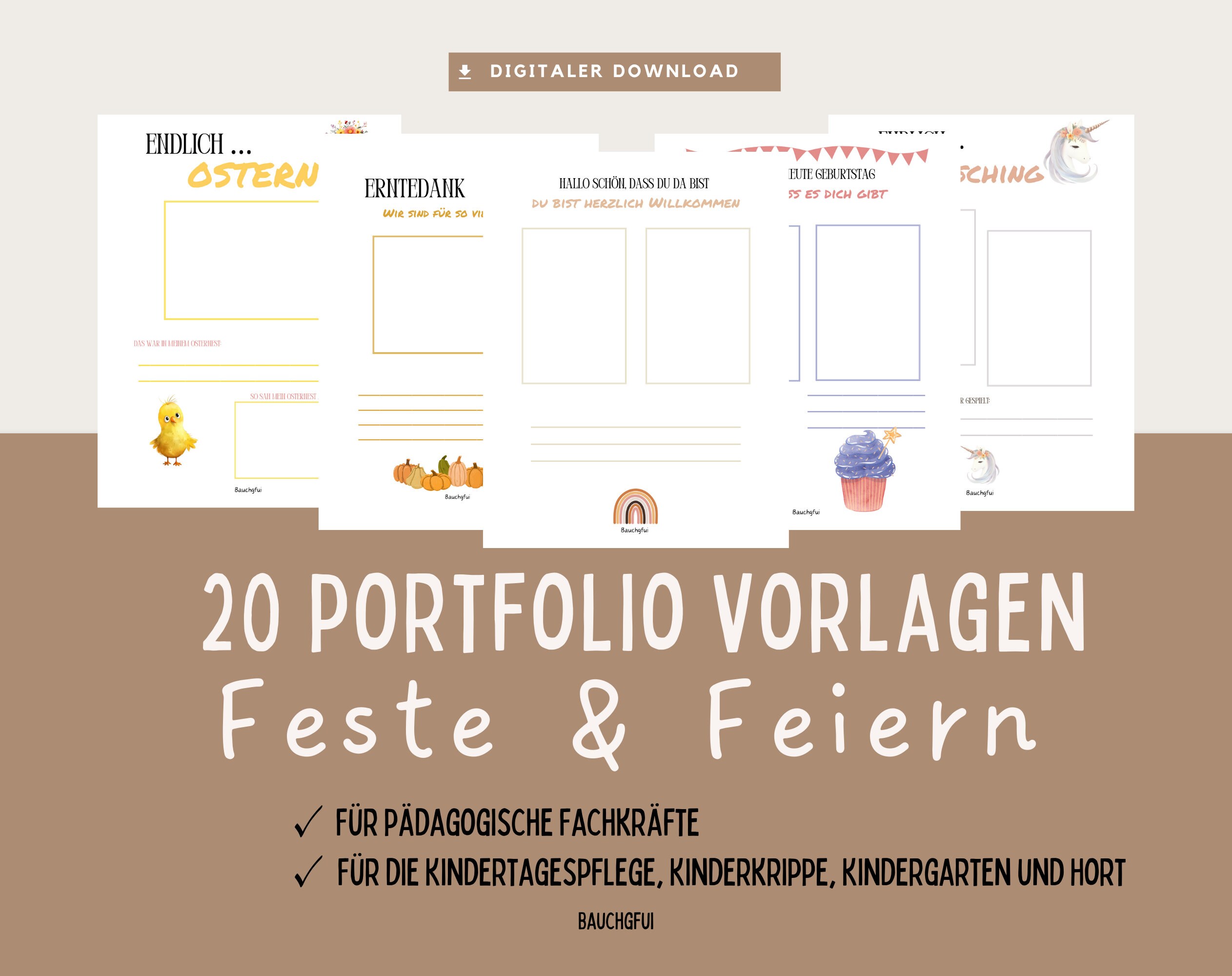 Portfolio Templates Celebrations Birthday Portfolio Portfolio ...