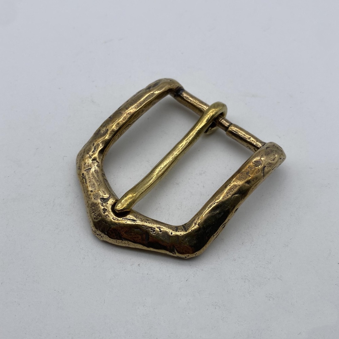 40mm Brass Casted Buckle Handmade Leather Belt Buckle Bag Fasten ...