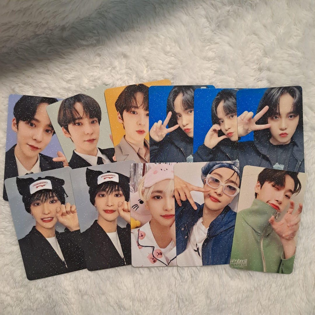 High Quality BTS and Ateez Photo Cards - Kpop Photocards - Ateez Photo ...