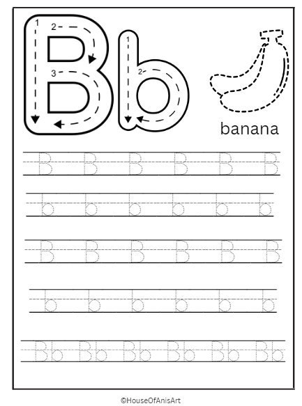 Alphabet Worksheets Set for Kids, Educational Learning Sheets, Letter ...