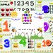 Preschool Busy Book Printable Toddler Number 1 to Number 10,montessori ...