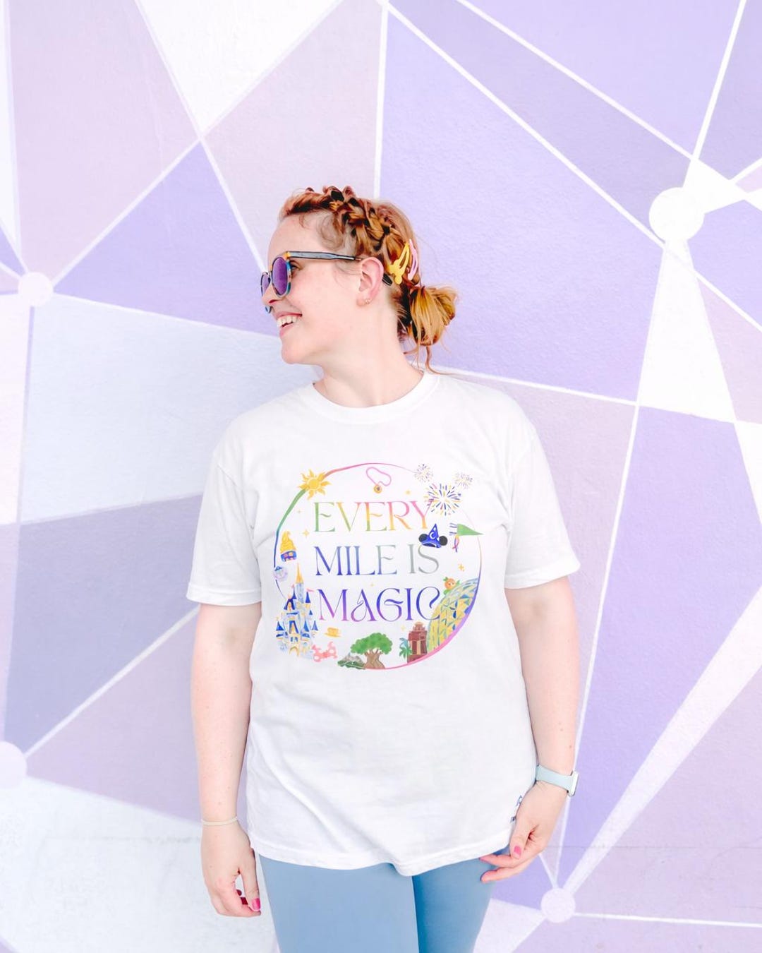 Every Mile is Magic Rundisney Comfort Colors T-shirt, Rundisney ...
