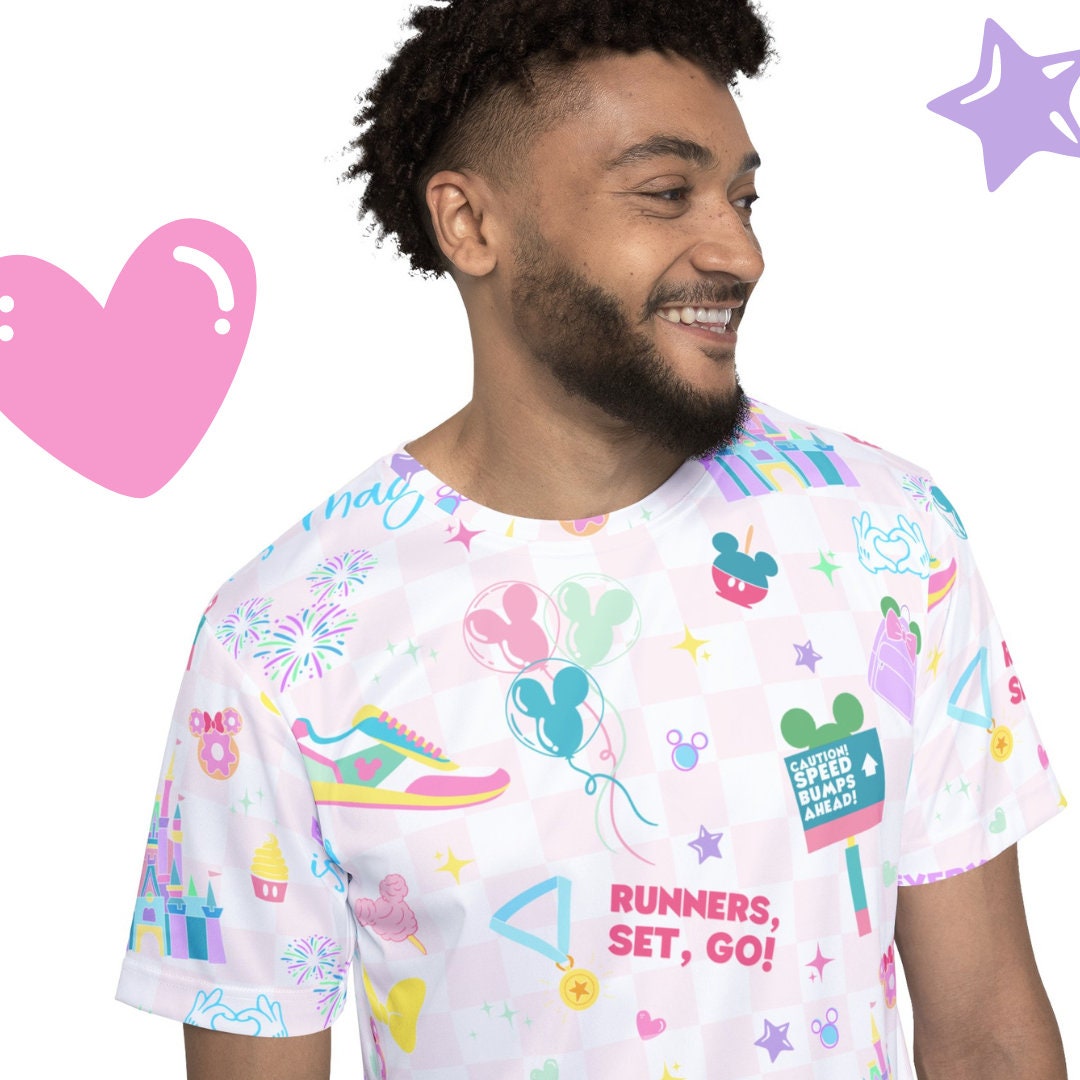 Rundisney Every Mile is Magic Parks Patterned Shirt - Etsy