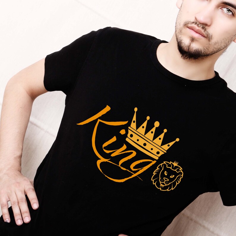 King With Crown SVG, Black Man Crown Svg, King SVG, Royal King Svg ...