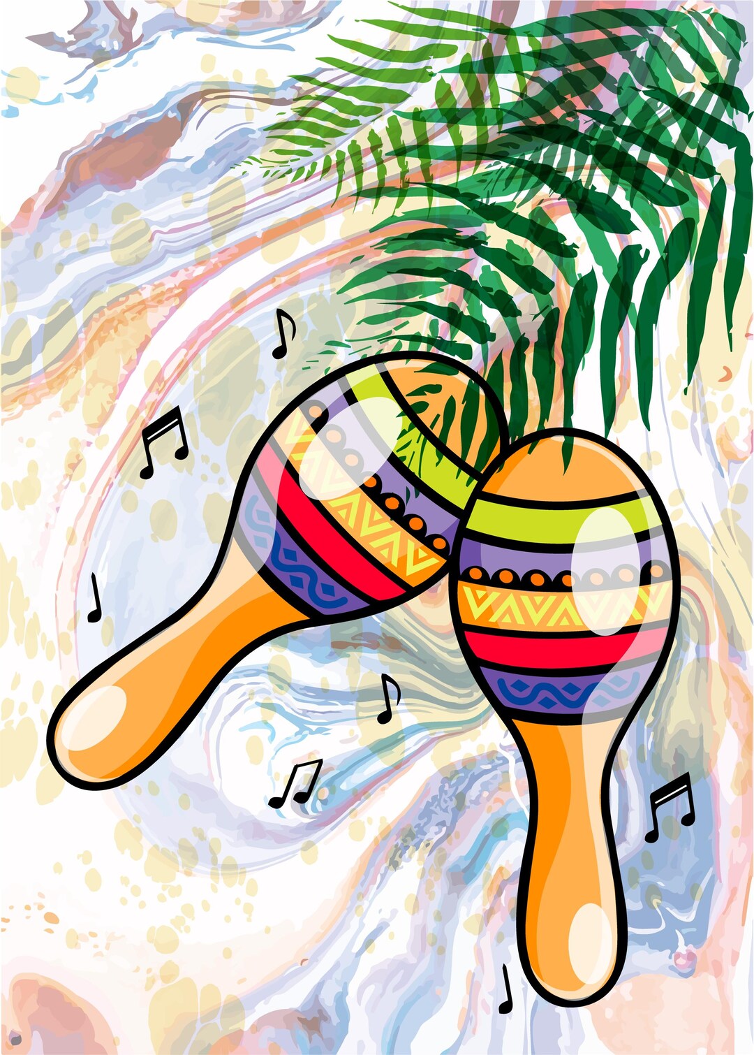 Maracas Svg, Musical Instrument, Gift for Music Lover, Funy Maraca ...