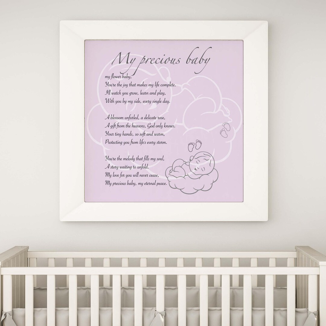 My First Child Poem, Poem for First Child, My Child Poem, Mum Gift, Mom ...