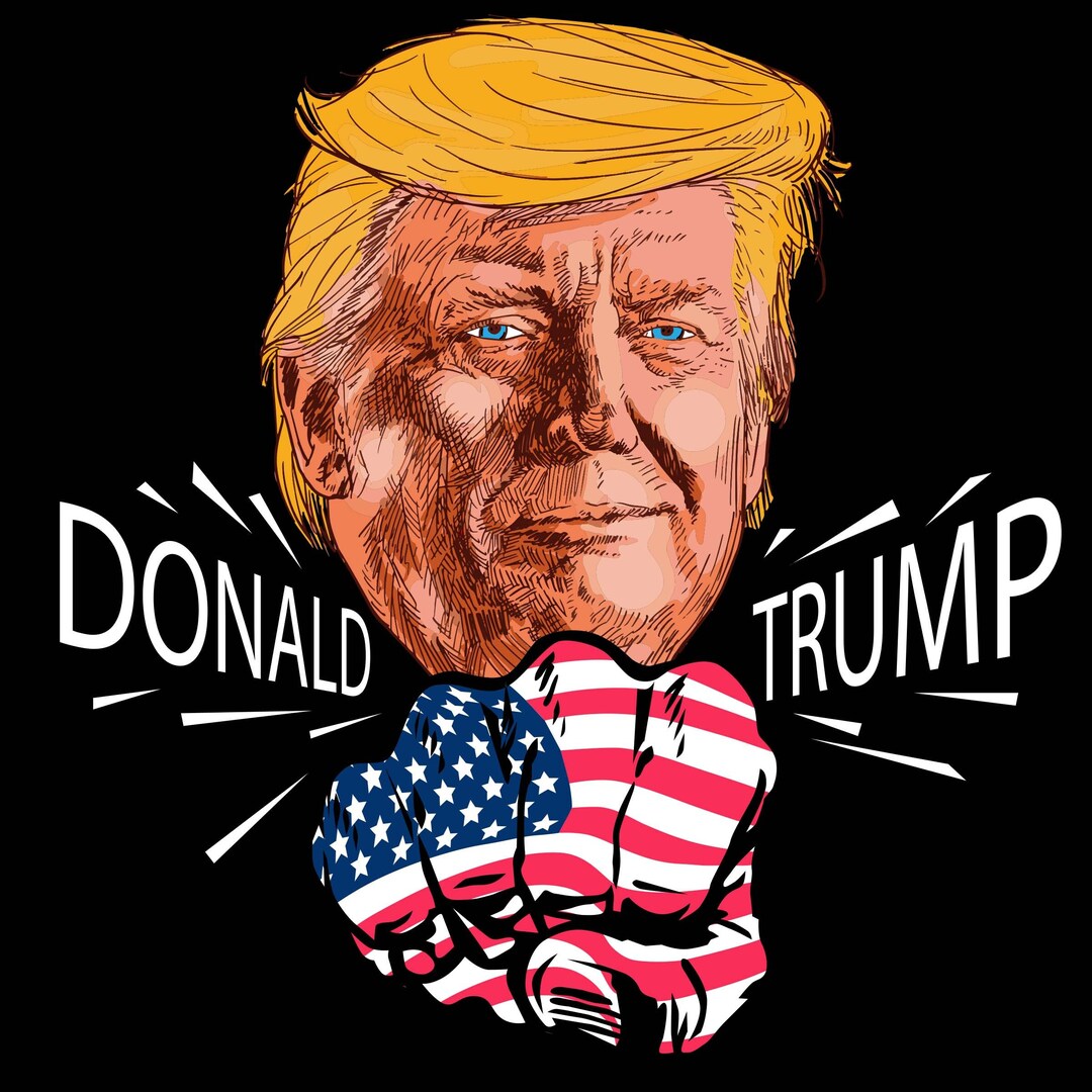 Donald Trump Svg, New President Trump, Donald Trump Banner, Trump ...