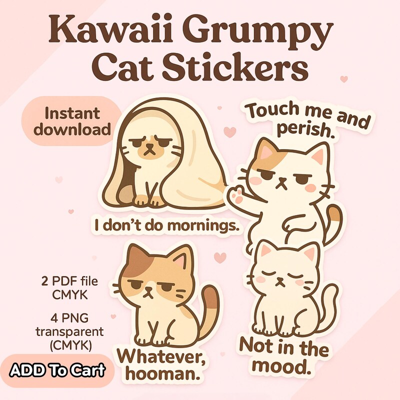 Cat Attitude - Etsy