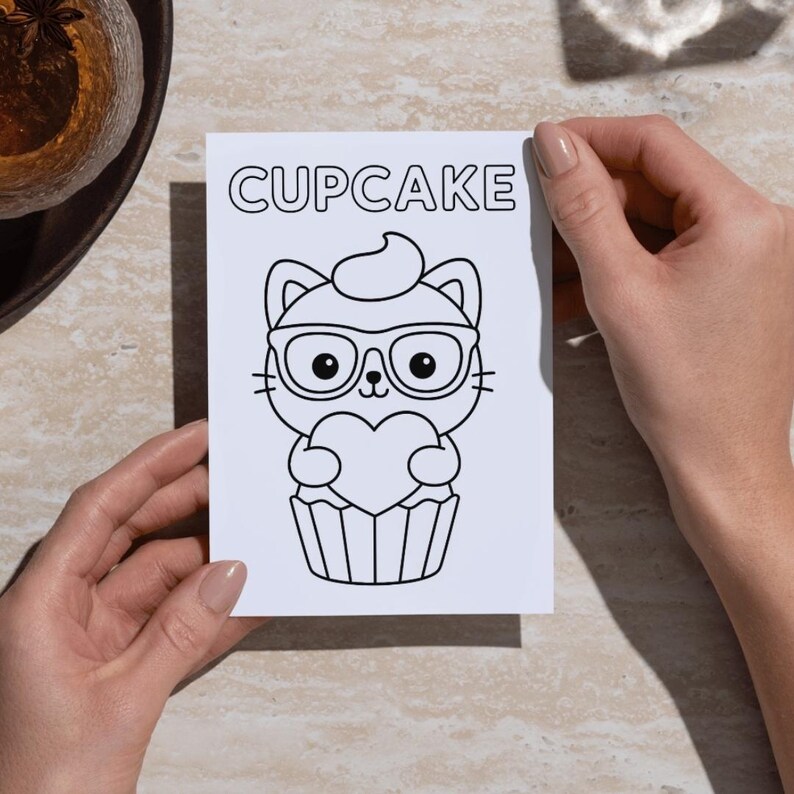 Kawaii Food Coloring Pages for Kids ,cute Snacks & Drinks Printable ...