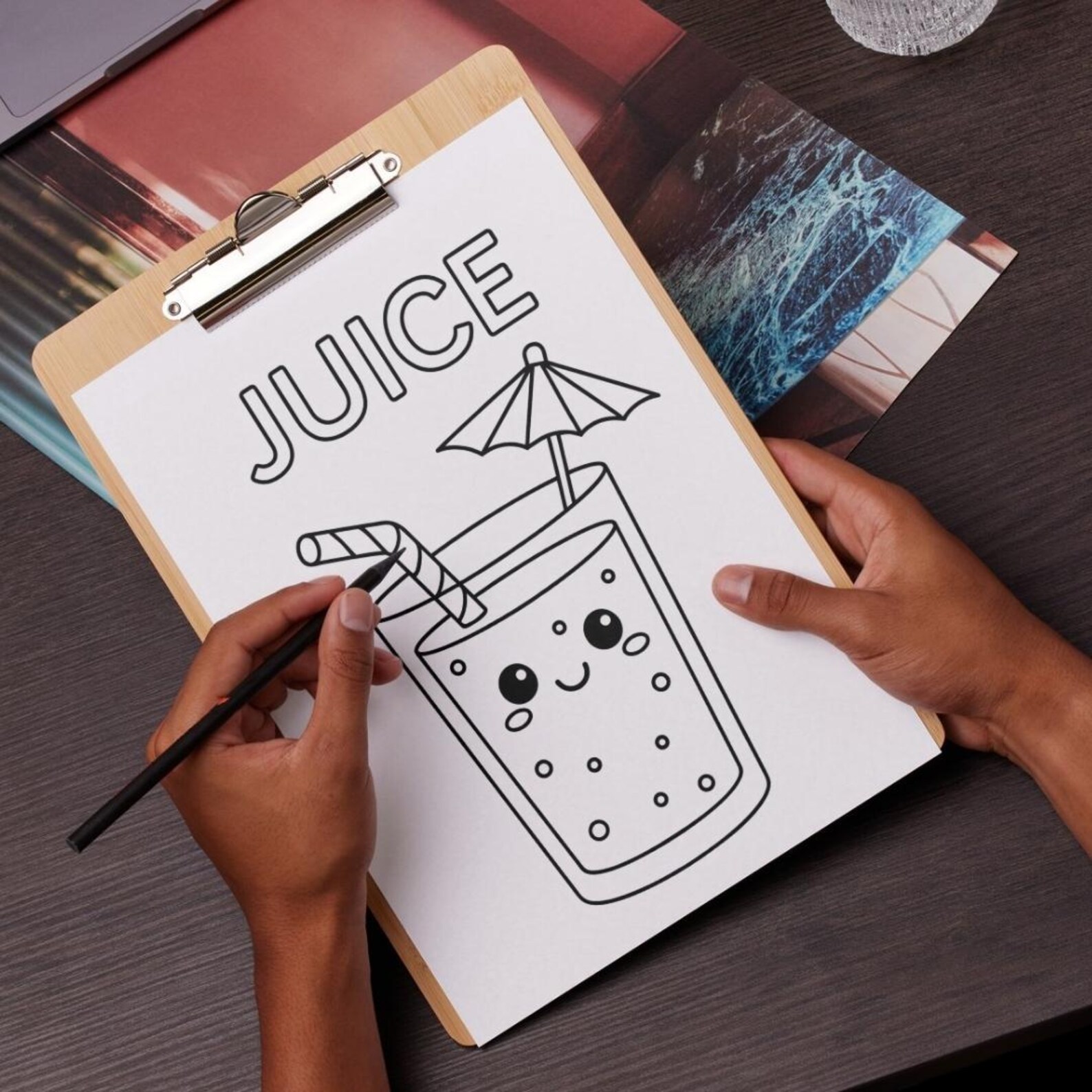 Kawaii Food Coloring Pages for Kids ,cute Snacks & Drinks Printable ...