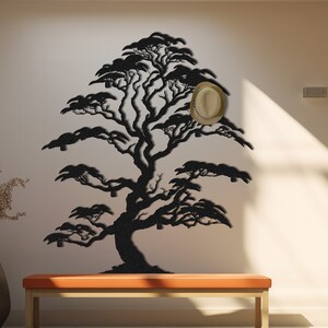 Large Metal Coat Rack, Tree of Life Coat Rack, Wall Mount Rustic Coat ...