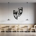 Comedy and Tragedy Theater Mask Metal Wall Art, Theater Gifts, Metal ...
