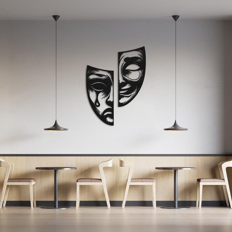 Comedy and Drama Decor - Etsy UK