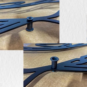 2 Fishes Skeleton Metal Wall Decor,fishbones Line Art,skeleton Fishes ...