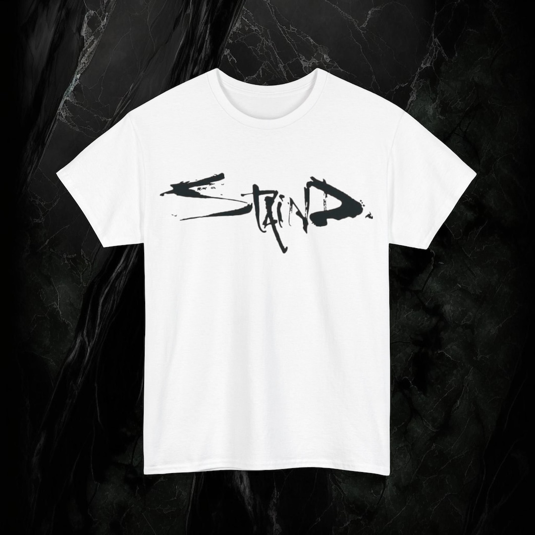 Staind Band T Shirt , Rock Music Shirt , Gift for Music Lover , Black ...