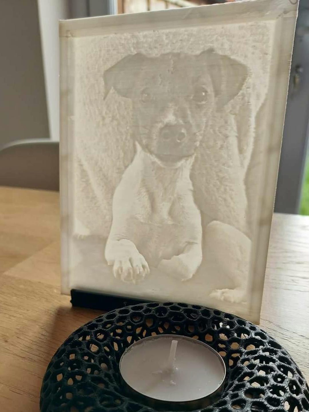 Personalised Litho Tea Light Holder. - Etsy