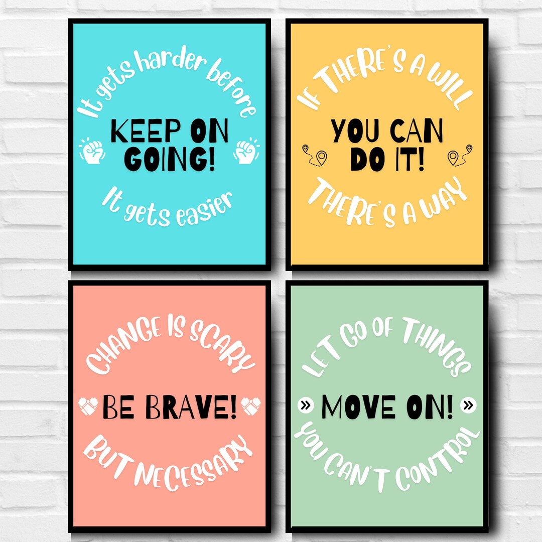 Motivational Posters, Growth Mindset Posters, Positive Posters ...