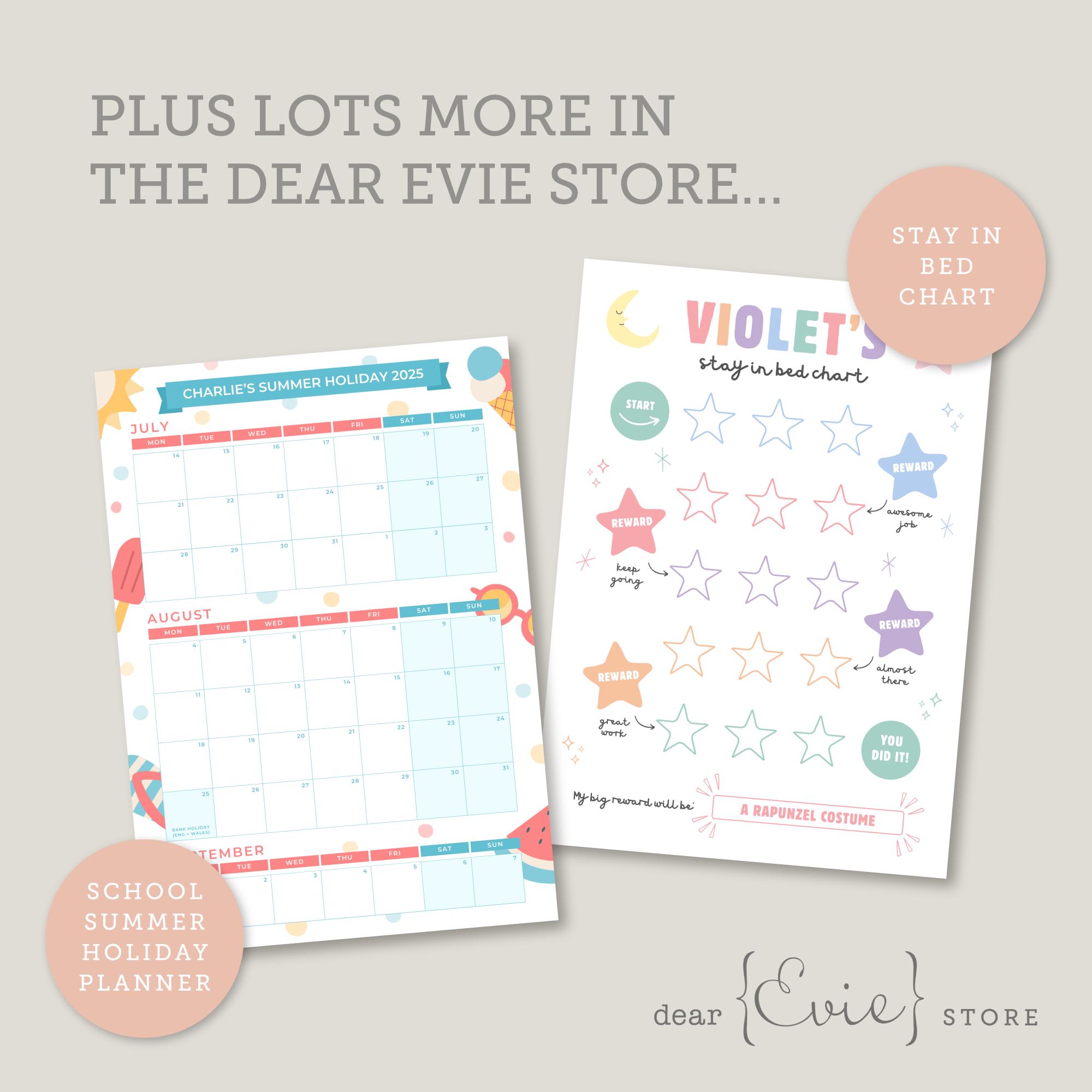 2025 UK School Spring Term Planner Template A4 Editable Printable Canva ...