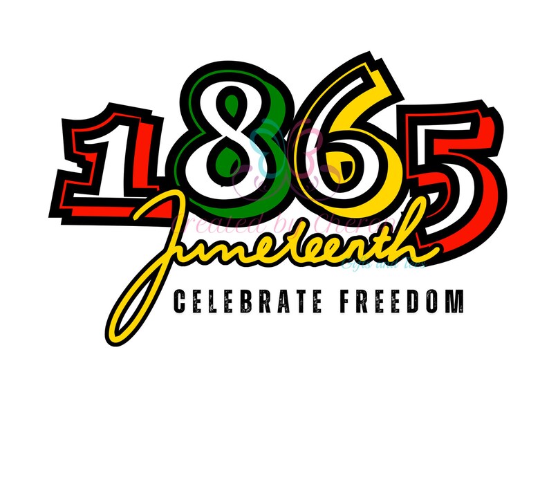 1865 Juneteenth PNG - Etsy