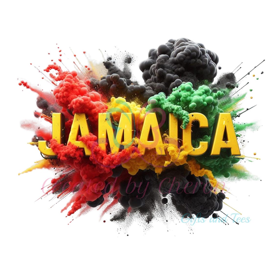 Cute Jamaica PNG X 3 With Transparent Background - Etsy