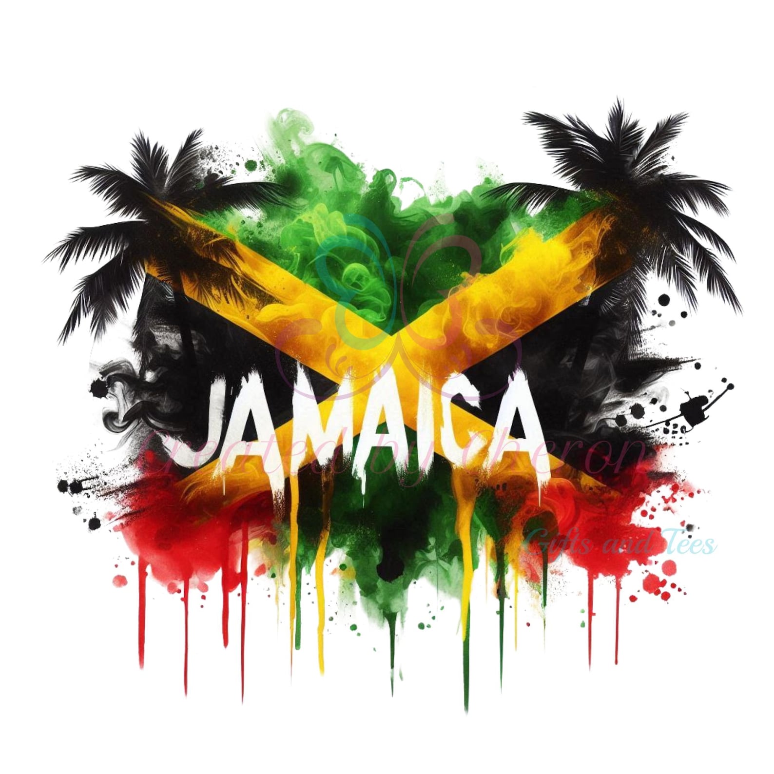 Cute Jamaica PNG X 3 With Transparent Background - Etsy