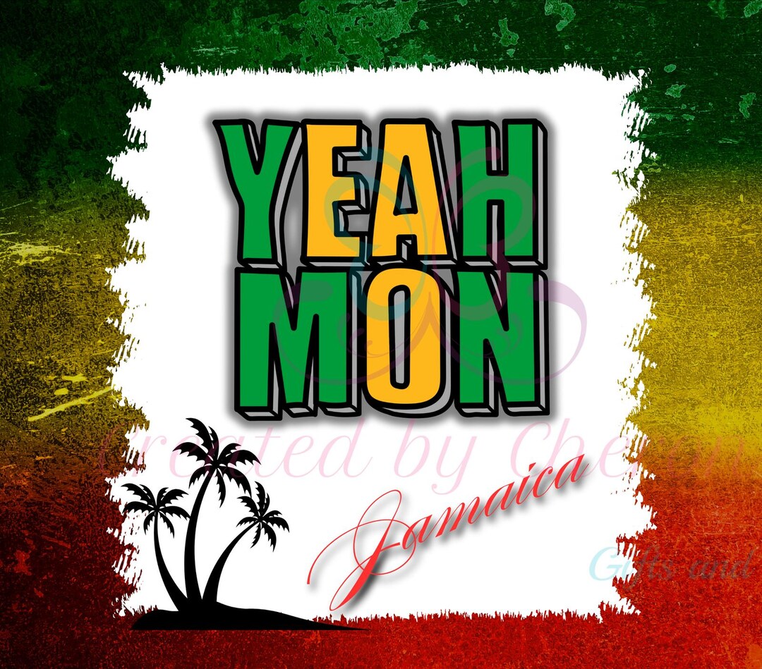 Jamaica Yeah Mon PNG - Etsy