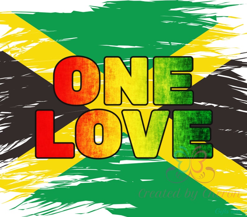Jamaica One Love PNG - Etsy