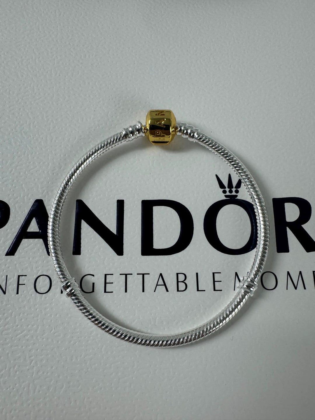 Gift Box Brand New Genuine Pandora Moments Snake Chain Bracelet,fit ...