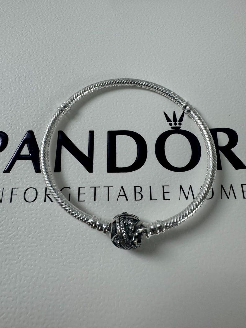 Gift Box Brand New Genuine Pandora Moments Snake Chain Bracelet,fit ...
