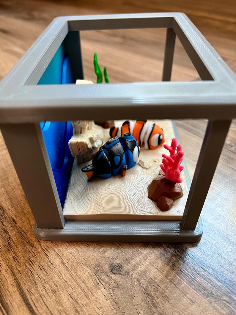 3D Printed Fish Tank - Adopt a Pet! - Etsy