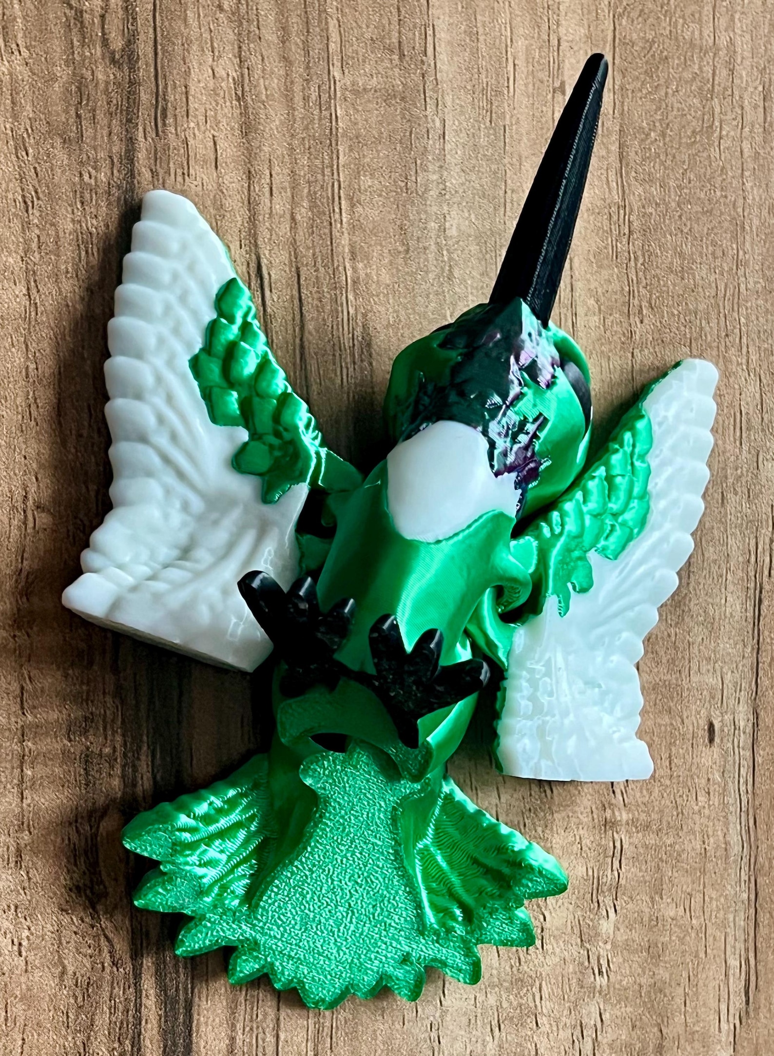 3D Printed Articulated Hummingbird - Etsy