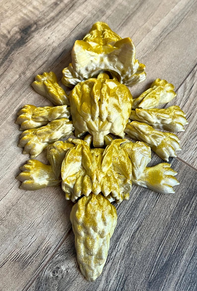 3D Printed Spider Wolf - Etsy